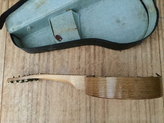 GH&S British Made 8 String Mandolin-Banjo with Case - Musical Treasures