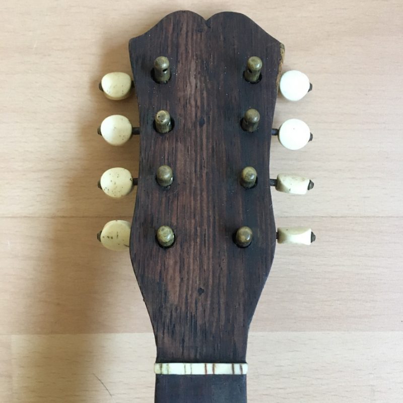 Michele Maratea Neapolitan Mandolin Tortoiseshell inlay 1890s + case ...