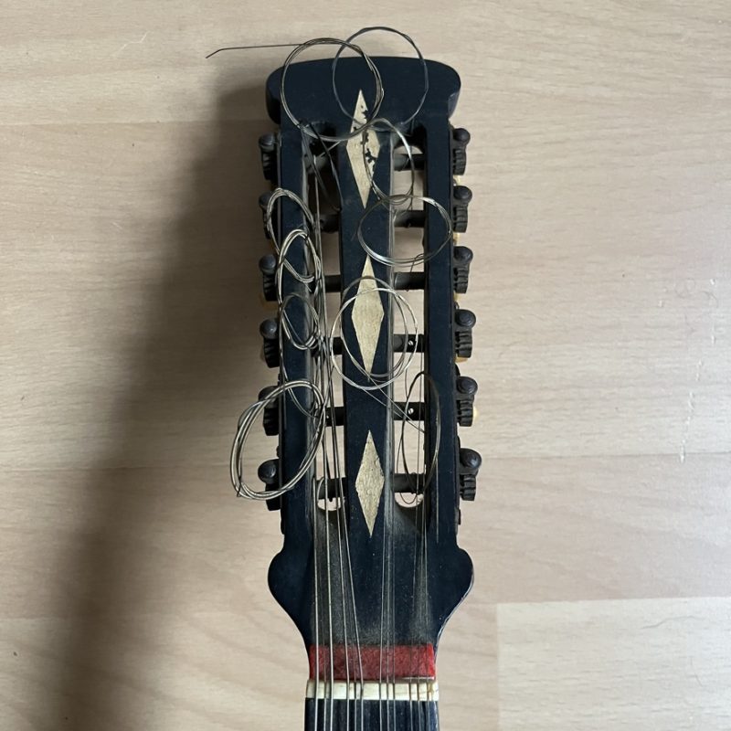 Carlo Ricordo 12 string Neapolitan Mandolin - Musical Treasures